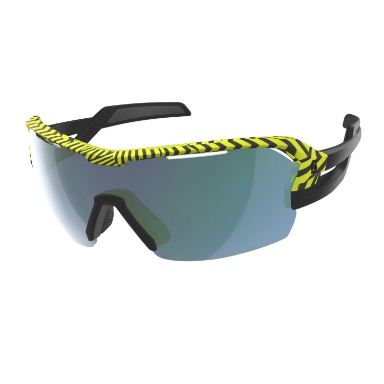 Очки SCOTT Spur black/yellow green chrome enhancer + clear, в ...